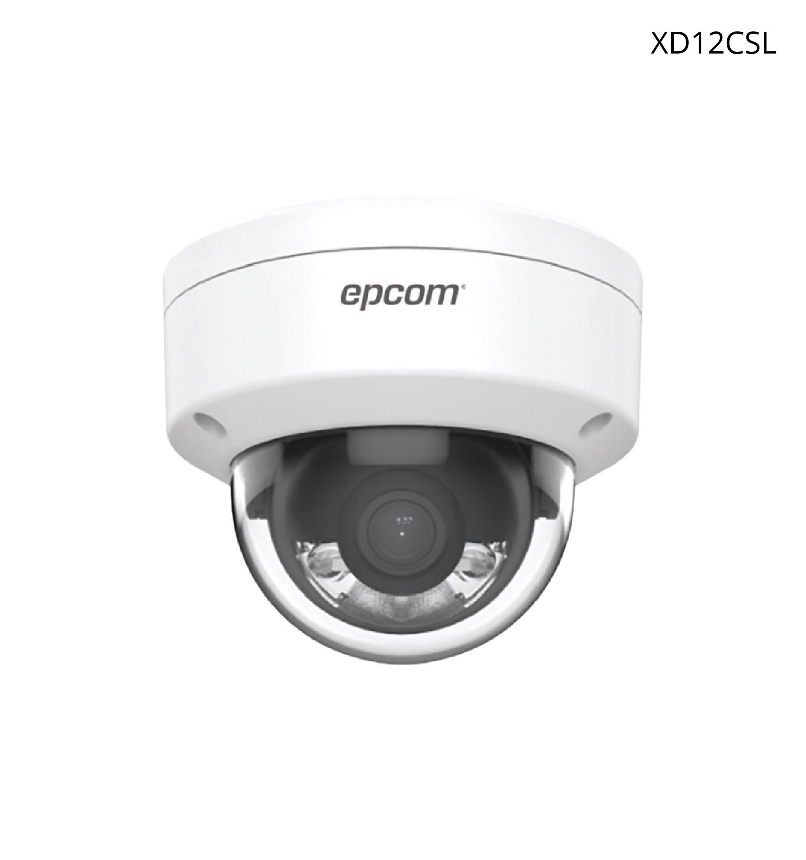 Cámara Epcom Domo IP 2MP, Lente 2.8 mm, Color Plus, IP67, IK10, 30 MTS