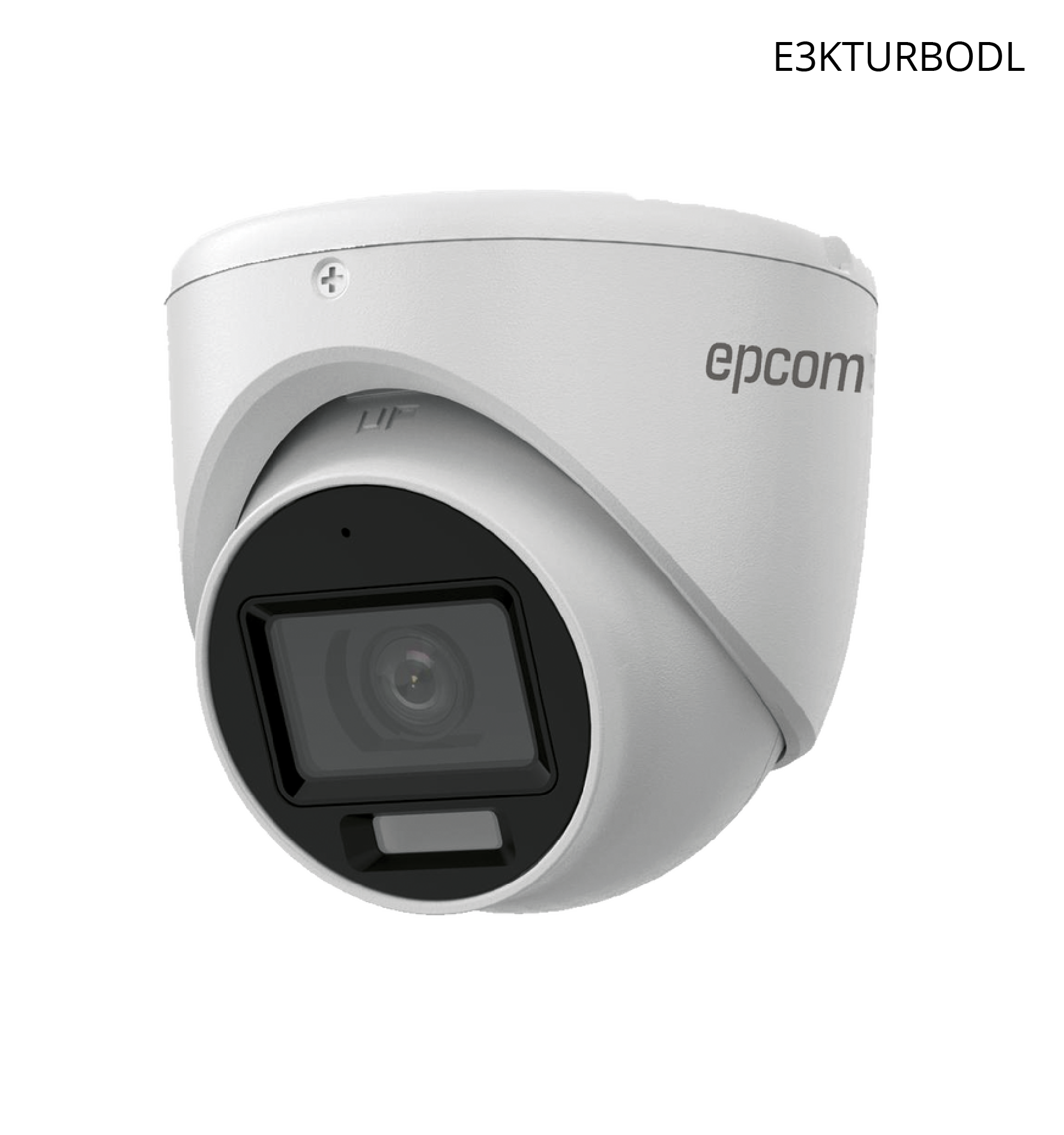 Cámara Epcom Domo 5MP 3K, TurboHD 3K, Lente 2.8 mm, Dual Light 20 MTS